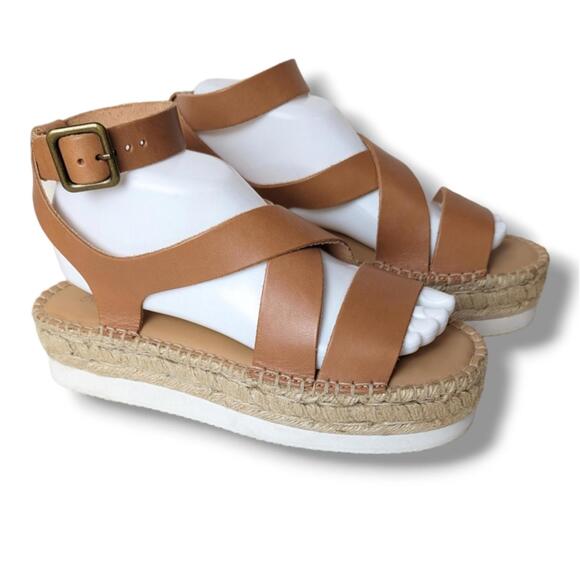 Soludos | Shoes | Soludos Espadrille Olympia Sandals 85 Tan Camel Brown ...